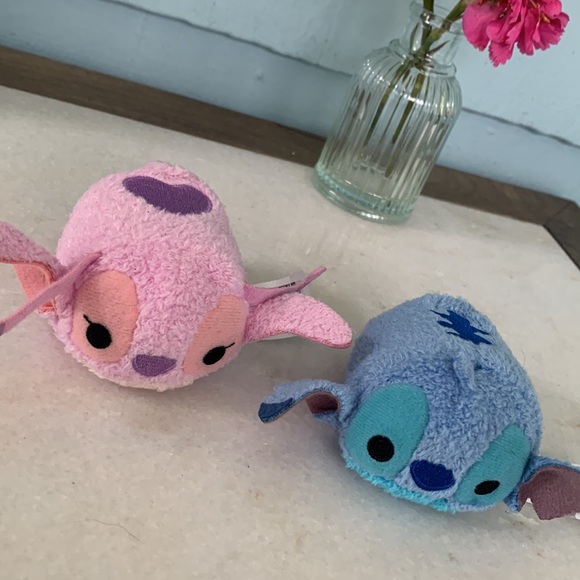 Disney | Toys | 2 Disney Tsum Tsum Stitch Angel Disneys Lilo And Stitch ...